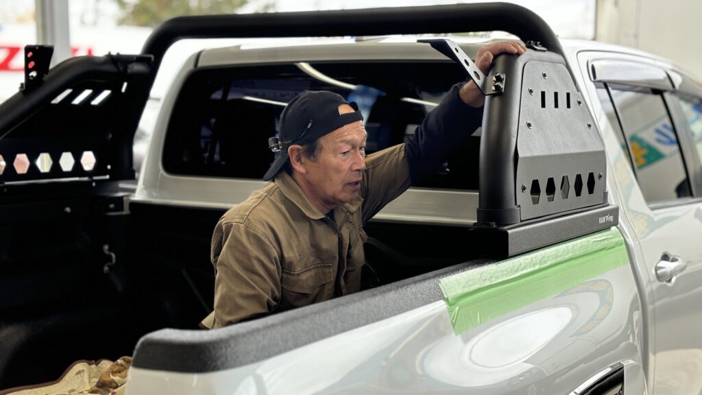 GUN125ハイラックス オリジナルステー🚌💕 - VAN’Ping